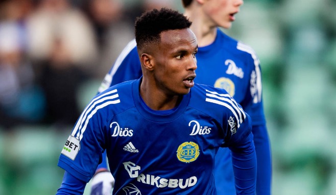 Jibril Ali Mohudin aktuell för GAIS - Fotbolltransfers.com